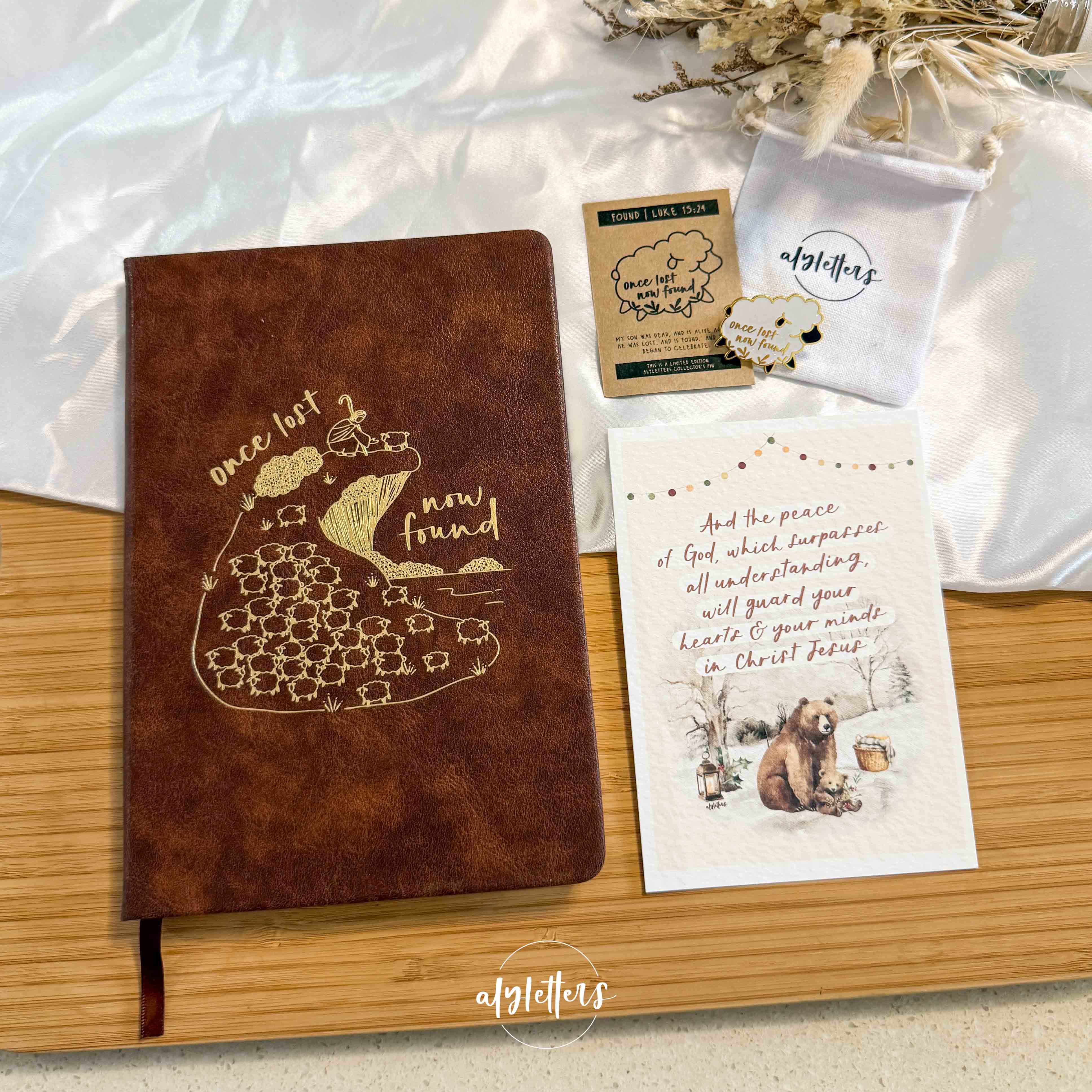 Blessing Bundle | Journal + Pin + Card – Alyletters