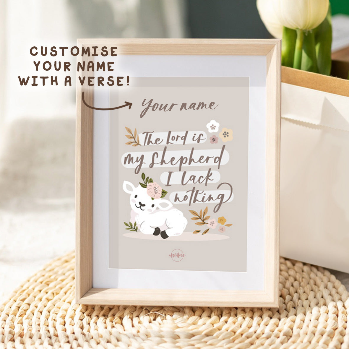 Blessings | Bespoke Verse Frame – Alyletters