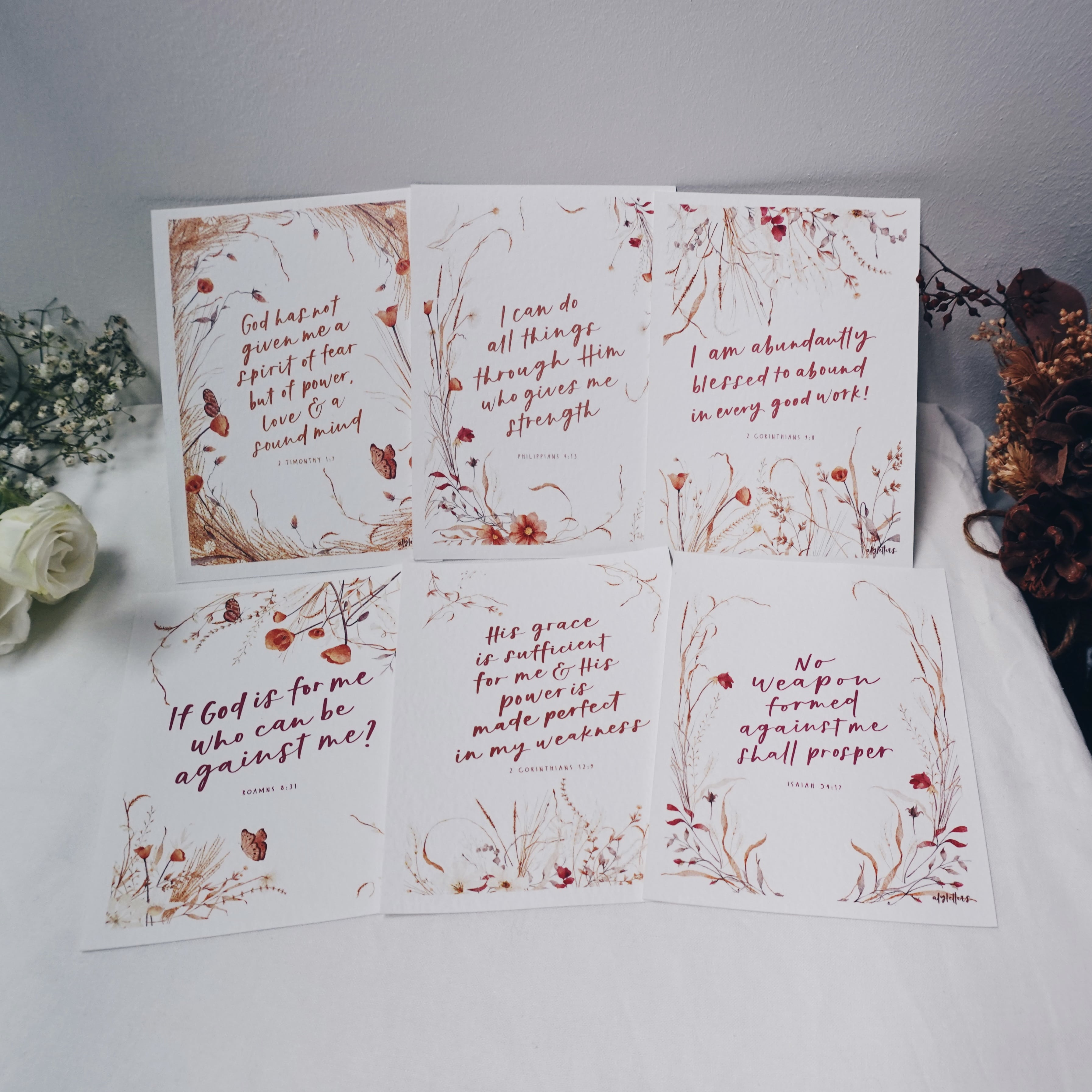 No Weapon | Blessing Cards – Alyletters